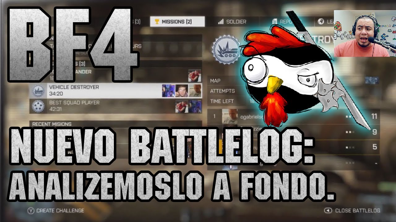 Battlefield 4 nuevo Battlelog, un análisis. - YouTube