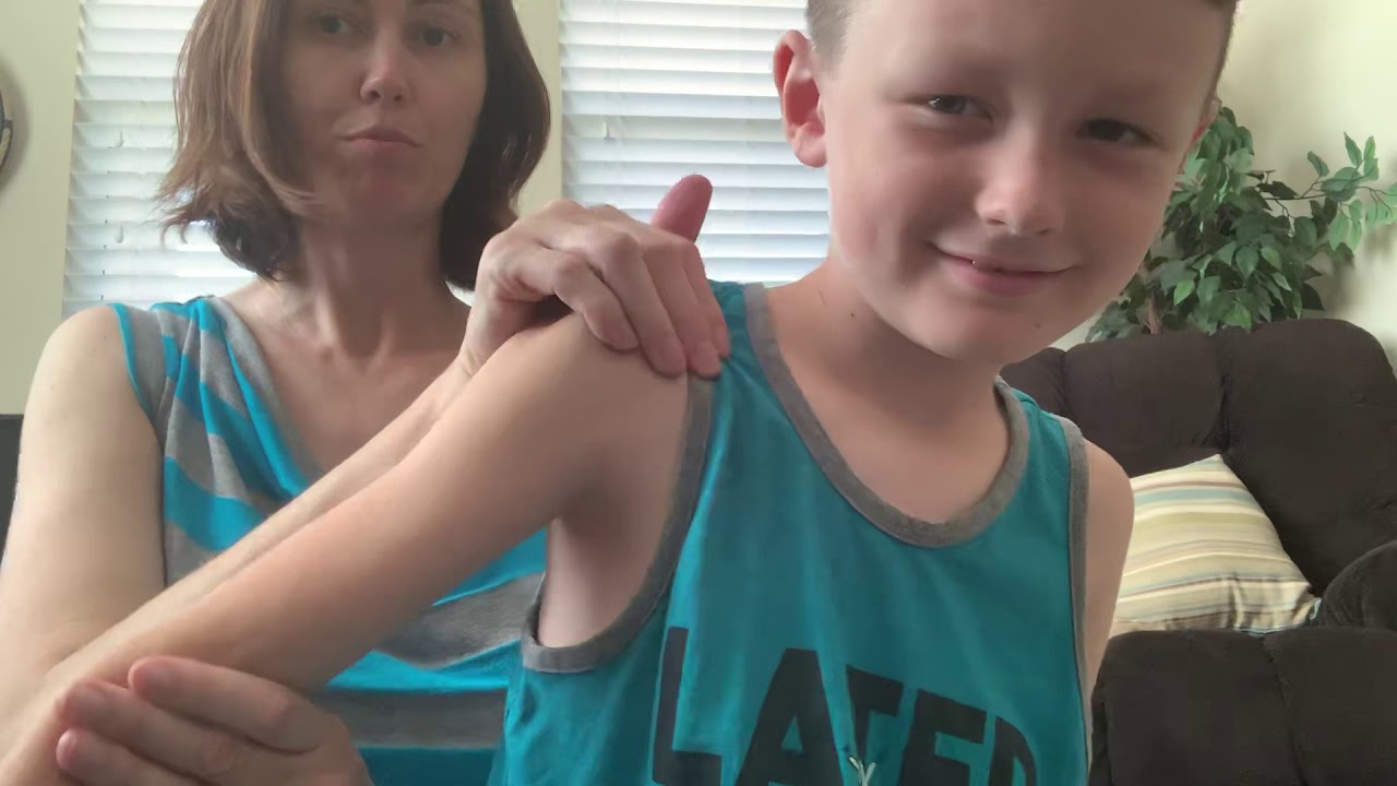 BBT- Proprioceptive Input Activity: Joint Compressions - YouTube