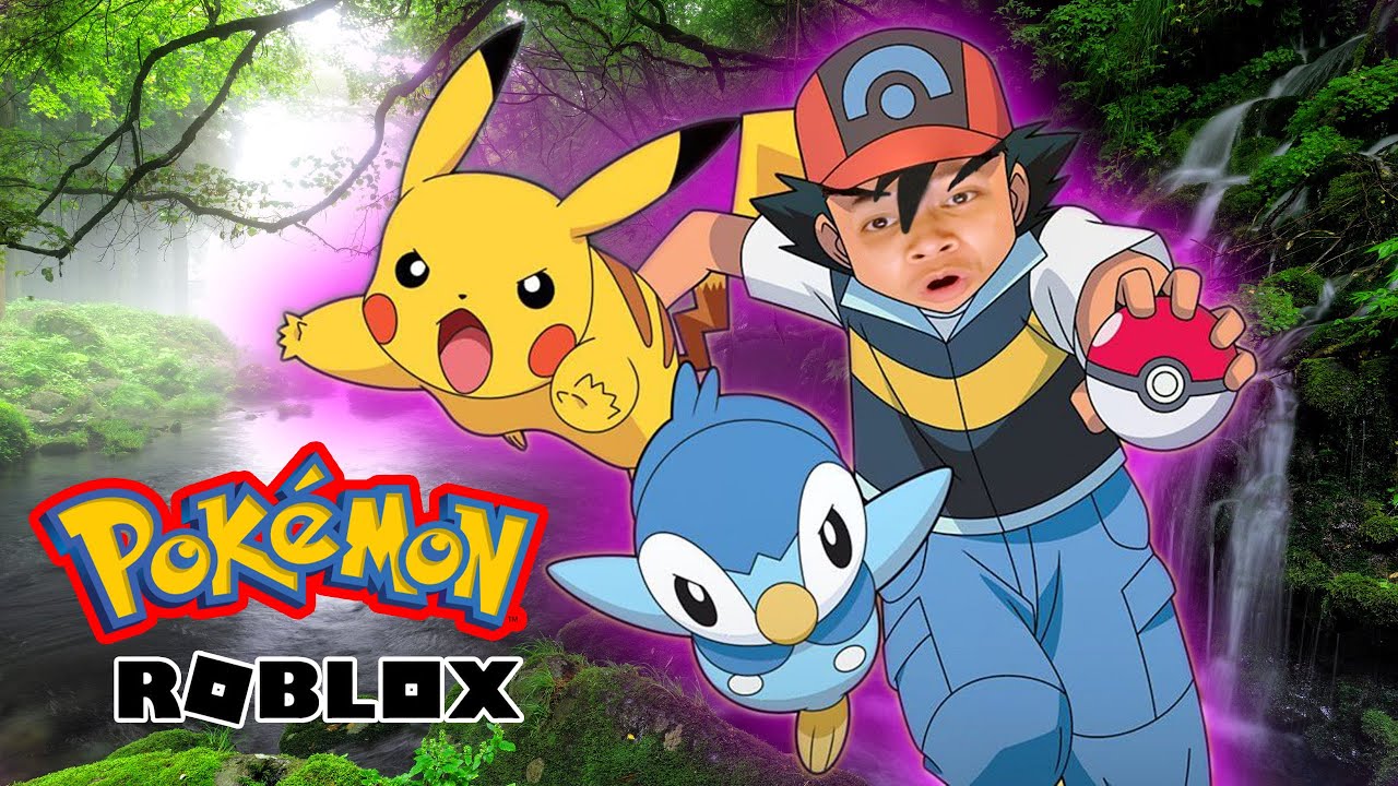 Game pokemon roblox hay | HOÀNG F1 bắt pokemon trong roblox - YouTube