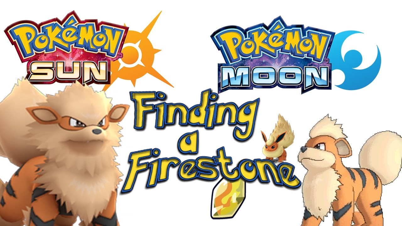How to get a Firestone in Pokemon Sun and moon - YouTube