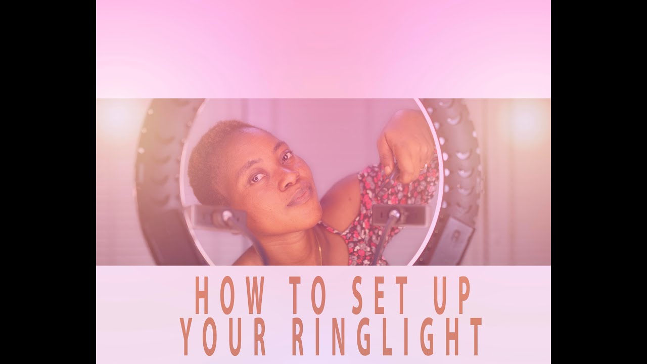 HOW TO SETUP YOUR RING LIGHT/DETAIL STEP BY STEP ON ASSEMBLING A RING LIGHT - YouTube
