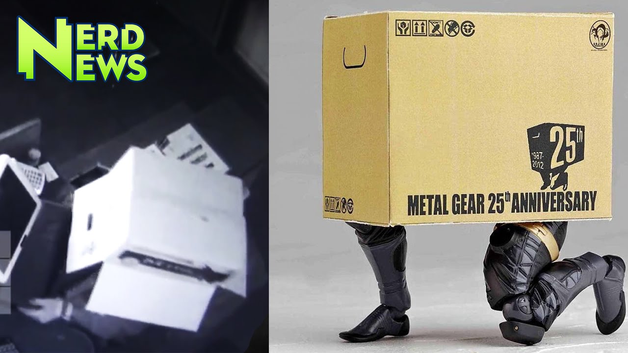 Thief Copies Metal Gear Solid's Box Stealth, Steals $60k!! - YouTube