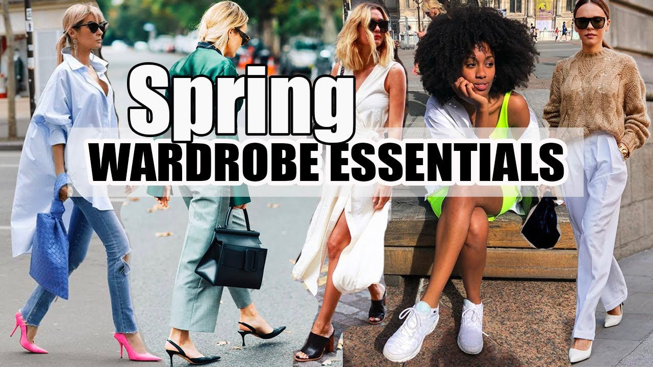 Spring Wardrobe Essentials *Get this season started off RIGHT!* - YouTube
