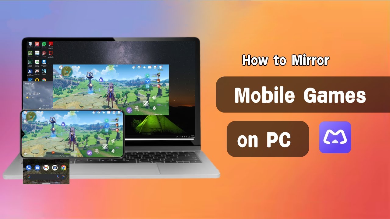 How to Play Mobile Games on PC with Smooth HD Mirroring - YouTube