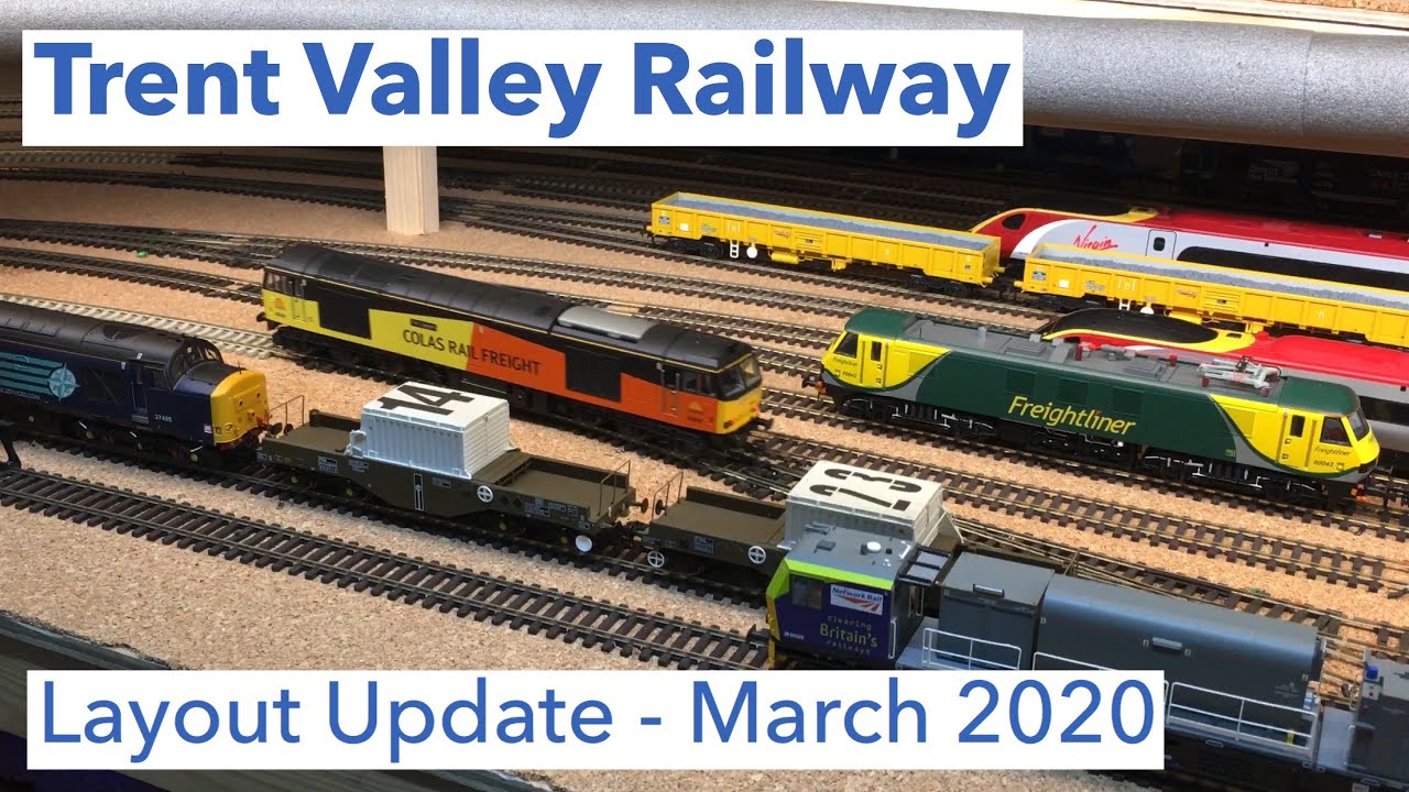 Layout Update - March 2020 ~ Trent Valley Railway #34 - YouTube