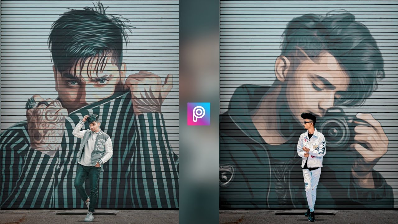 New Instagram Viral Shutter Dual Photo Editing || Picsart Dual Photo ...