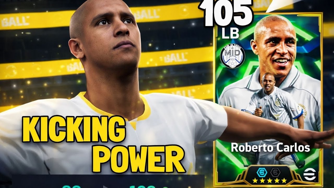 103 DE POTENCIA DE TIRO 🫢 ROBERTO CARLOS 🤩 THE BEST ⚽🦵🏻 - YouTube