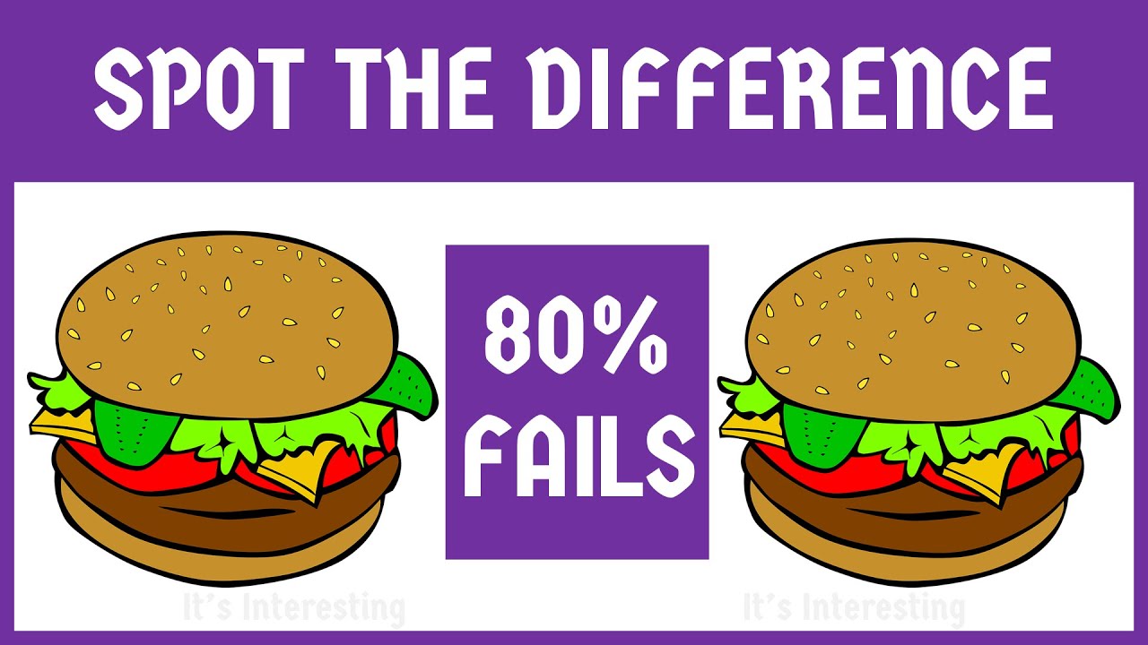 Spot Difference Quiz Game | Find the difference Easy Picture Puzzle ...