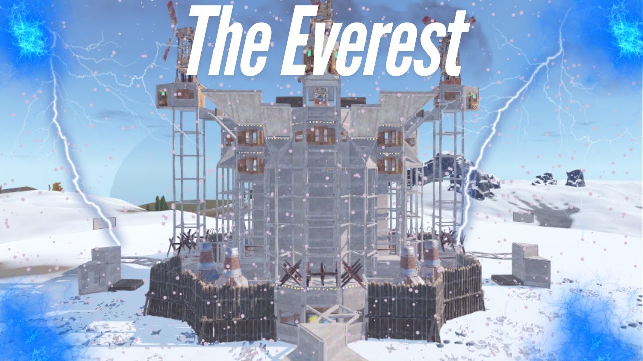 The Everest l Meta 4x4 Rust Base Design l 5-8 Man l Meta - YouTube