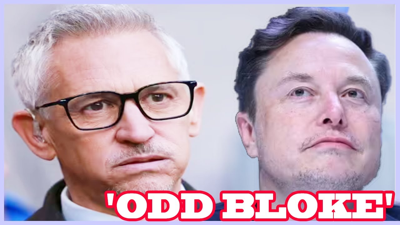 Gary Lineker whinges that he's been silenced by 'odd bloke' Elon Musk ...