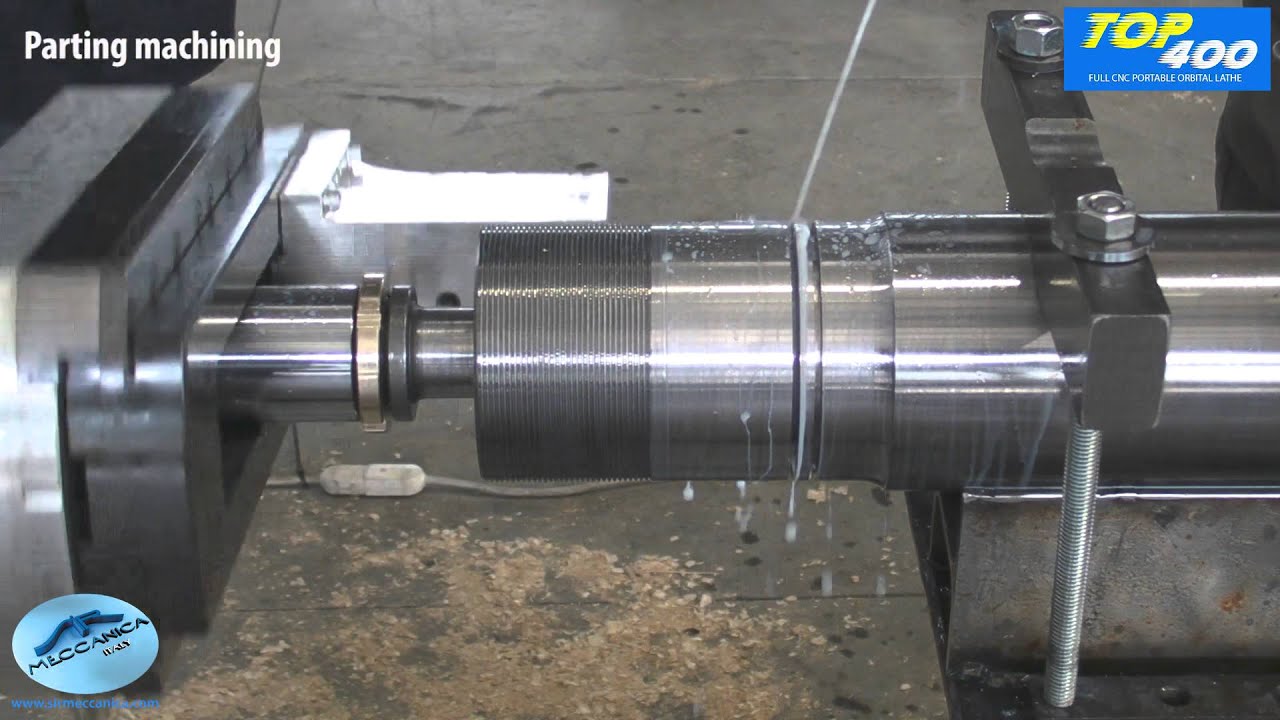Sir Meccanica S.p.A. - Top 400 parting machining - YouTube