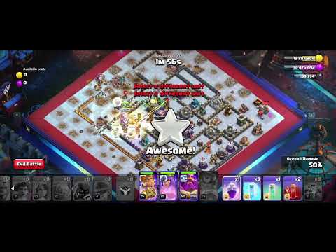 ##Easily 3 star Overload RHODES Challenge in#clashofclans - YouTube