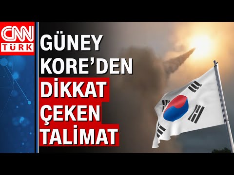 Güney Kore'den Kuzey Kore'ye karşı askeri operasyon planı güncellemesi!