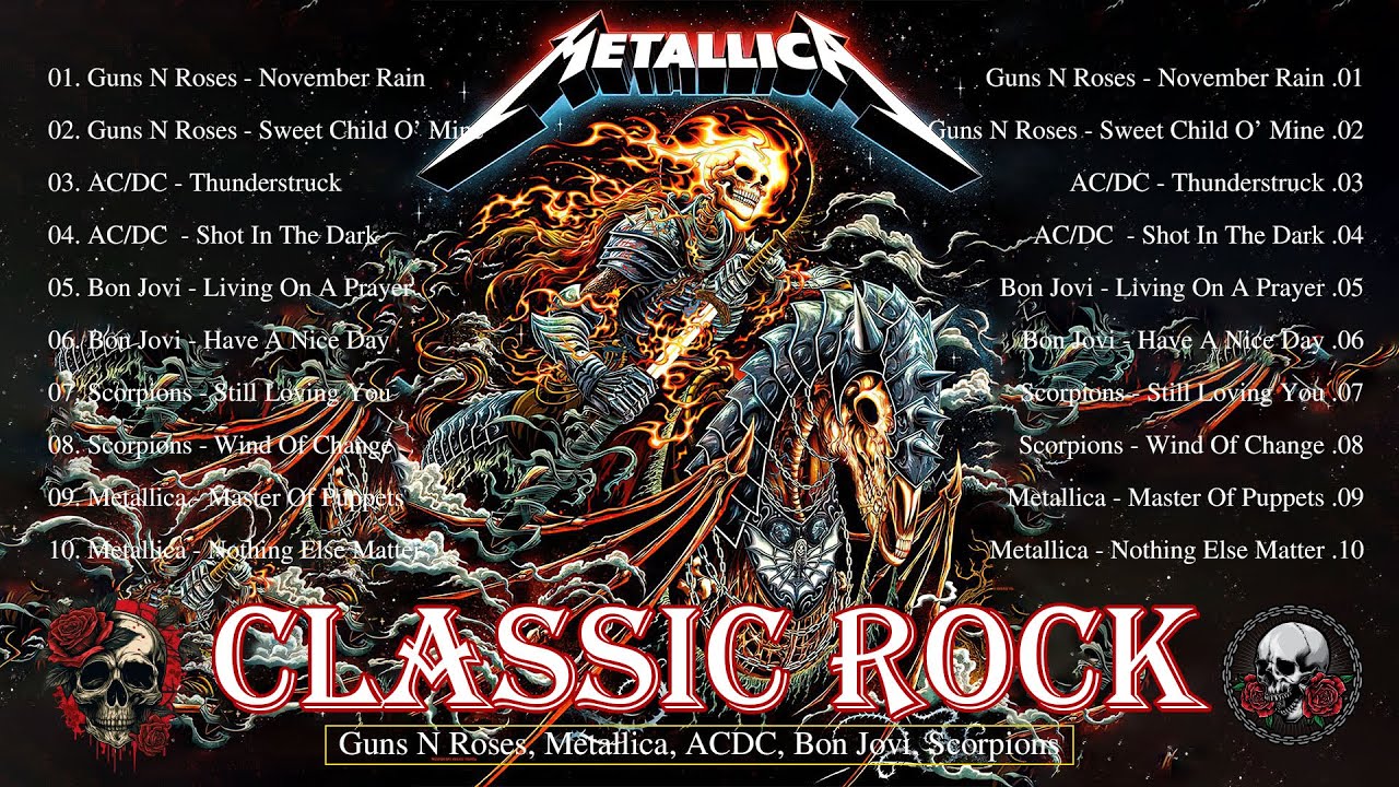 Classic Rock Collection | The Best Of Classic Rock Songs Of 70s 80s 90s ...