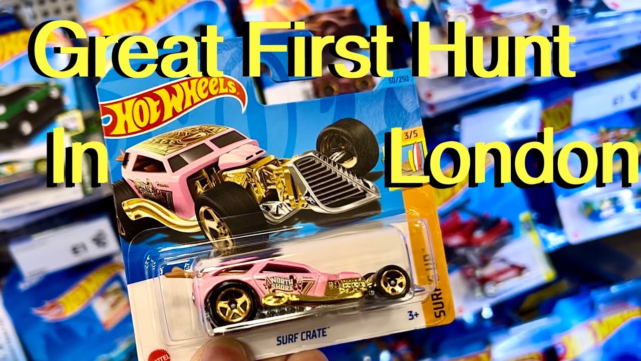 Great First Hunt In London! Lots Of Hot Wheels & Treasure Hunts! - YouTube