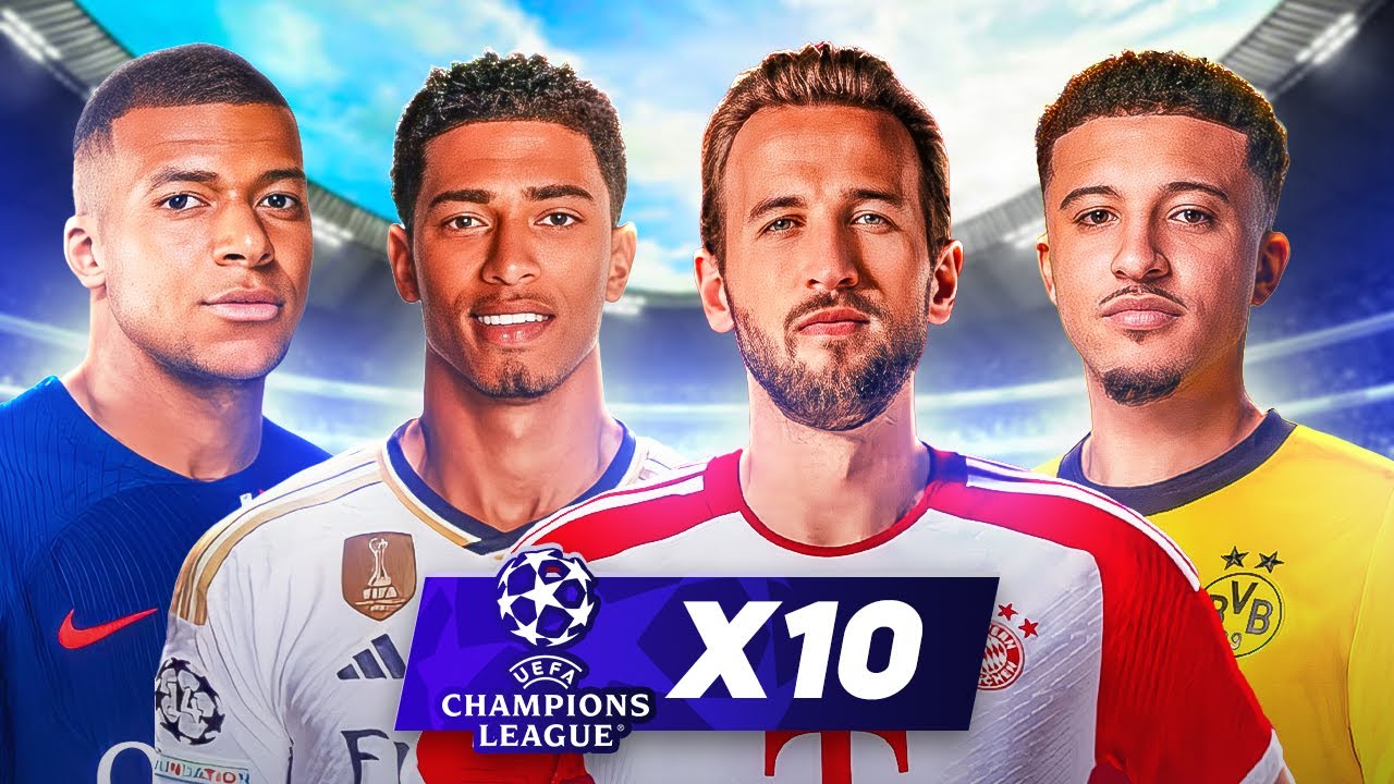 I SIMULATED THE UCL SEMI FINALS 10 TIMES..😲 - YouTube