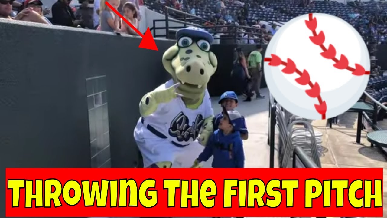 Throwing The First Pitch At A Rancho Cucamonga Quakes Baseball Game ...