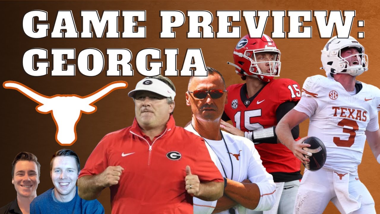 #5 Georgia vs #1 Texas Preview & Predictions - YouTube