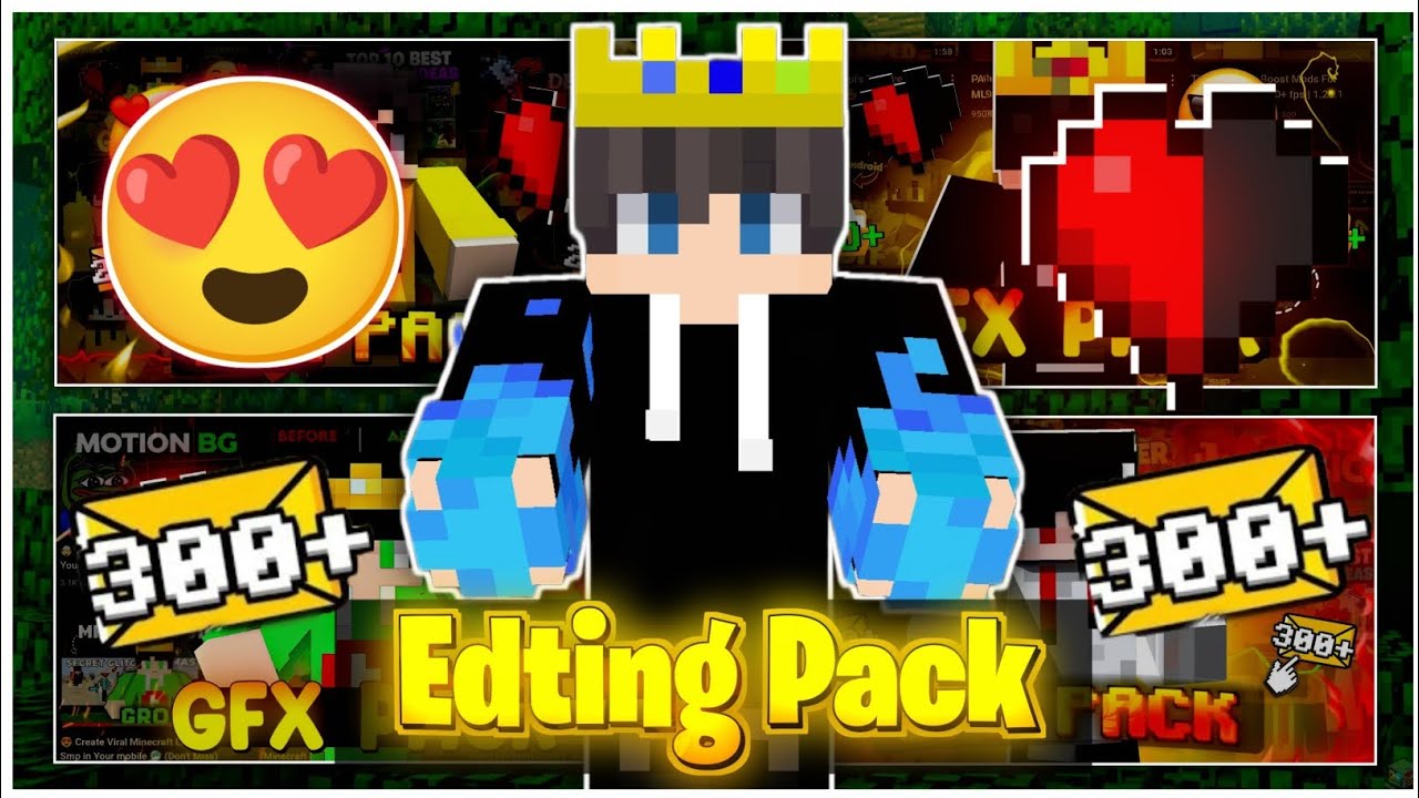 Best and trending editing pack for your Minecraft videos🤩 - YouTube