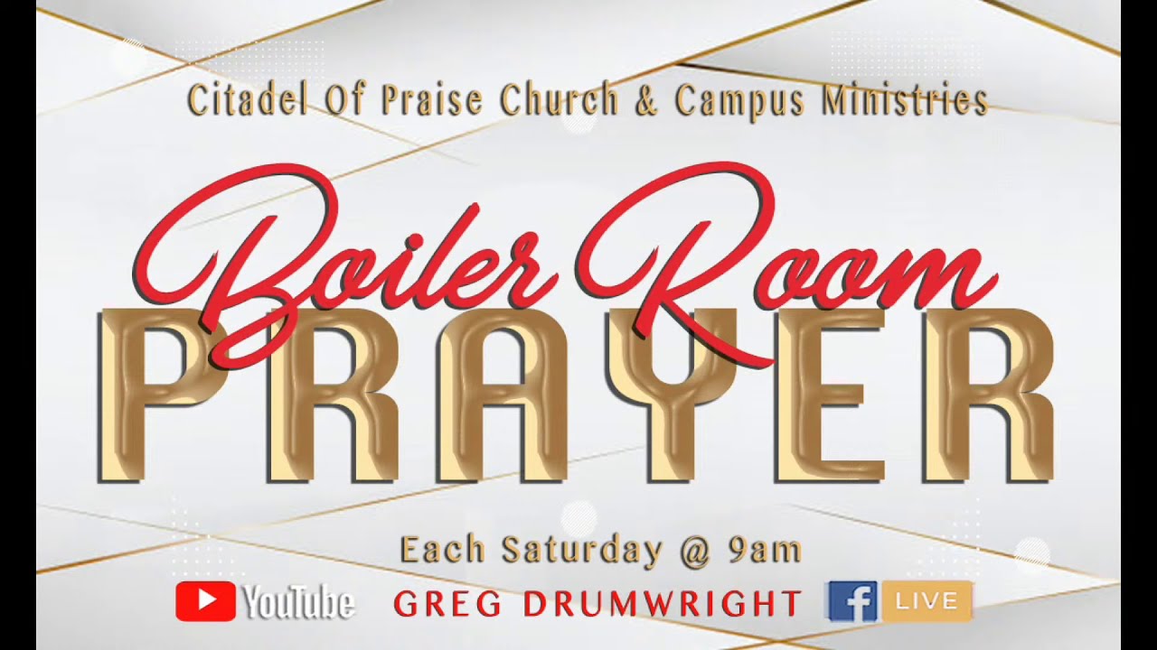 Boiler Room Prayer Live | June 13, 2020 - YouTube