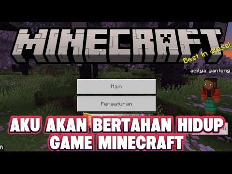 KALI INI AKU AKAN BERTAHAN HIDUP DI GAME MINECRAFT||MINECRAFT||SURVIVAL||MINECRAFT JAVA|| - YouTube