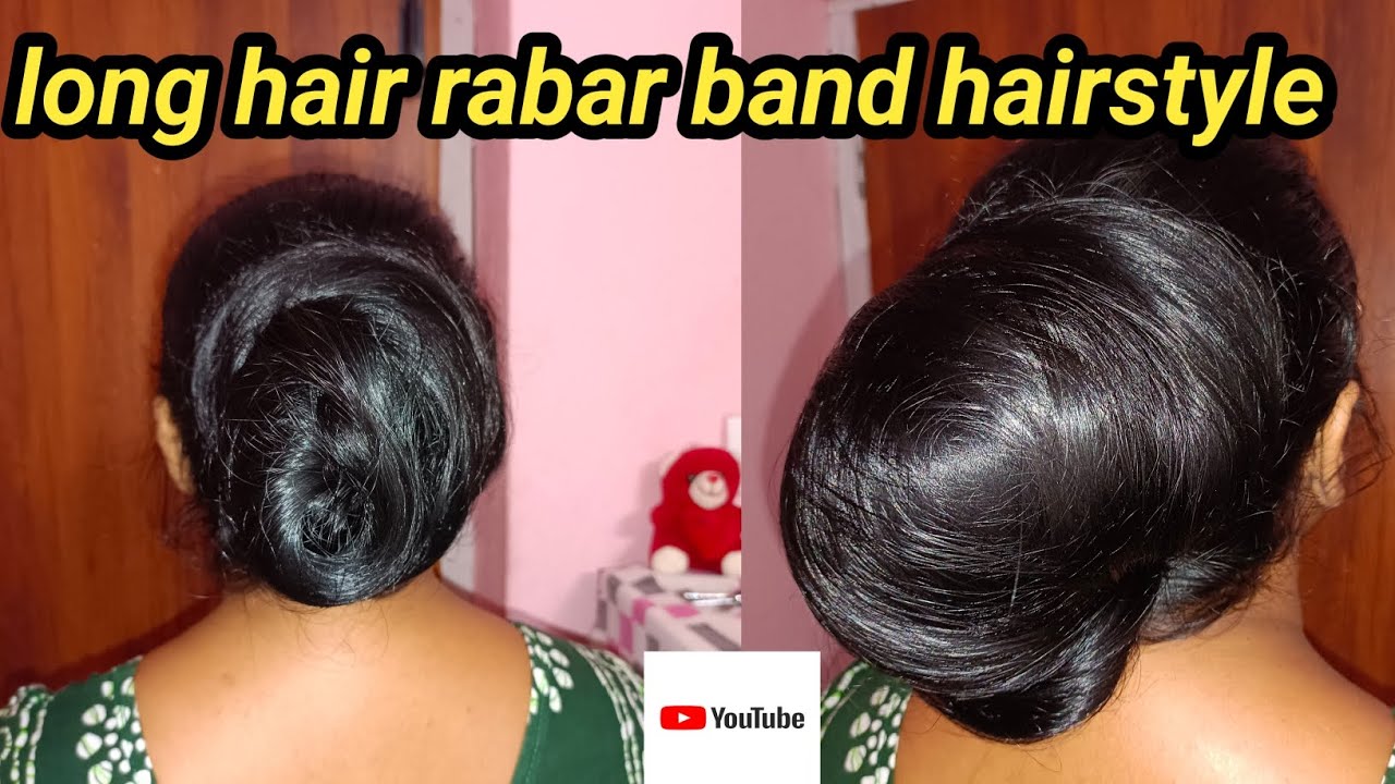 Long hair rabar band hairstyle ।।@mamonisvlog🙂 #youtube #vlog # ...