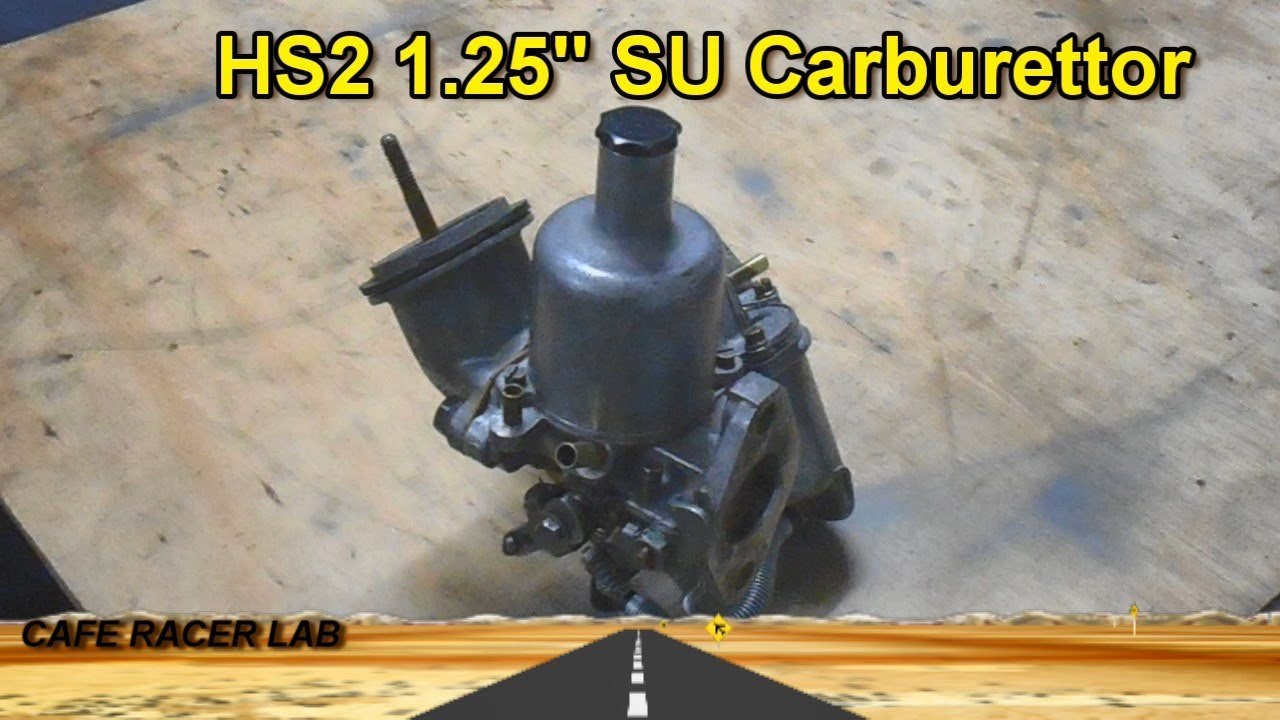 AUD368 HS2 SU Carburettor 1.25" for Leyland Morris Mini - YouTube