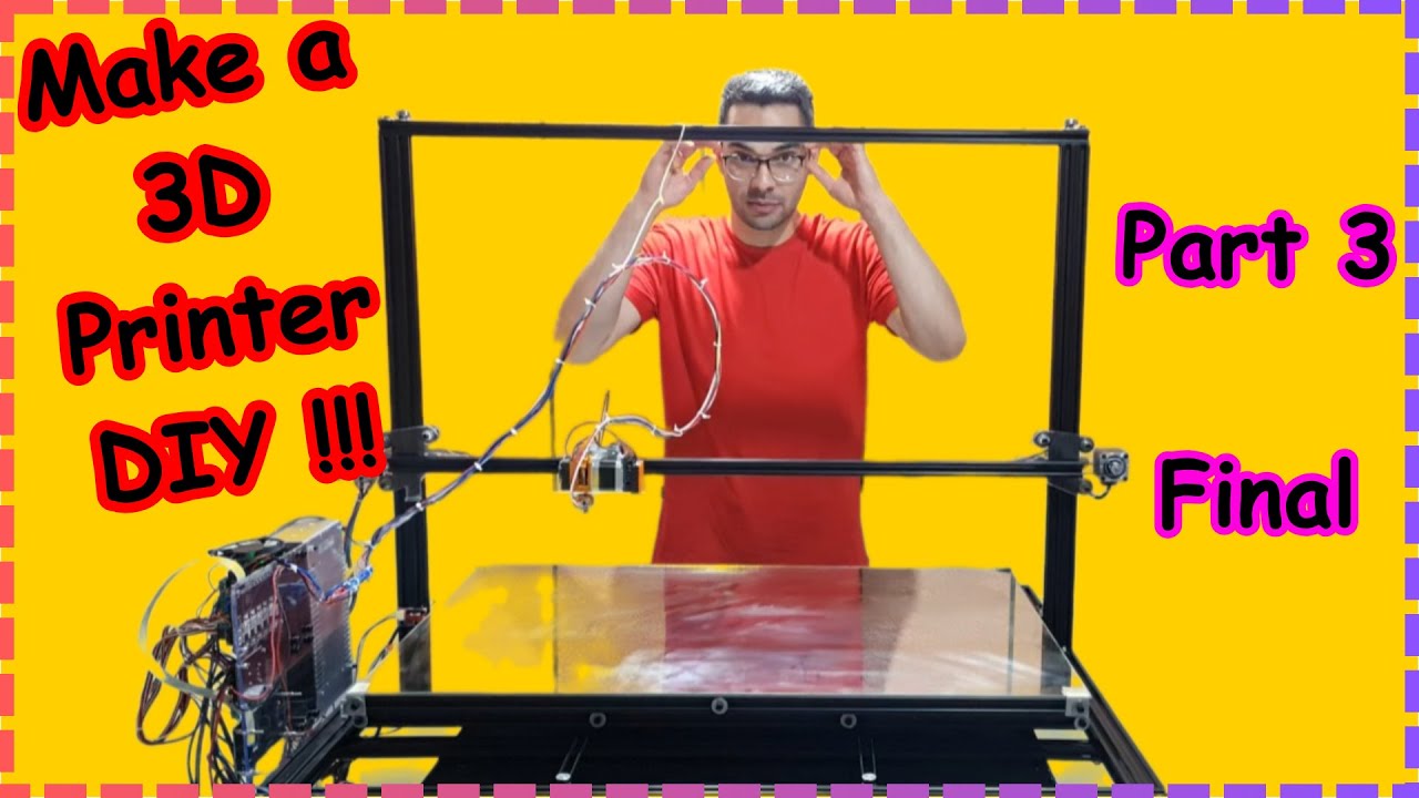 Making a big FDM 3D Printer DIY (Part 3, Final) - YouTube