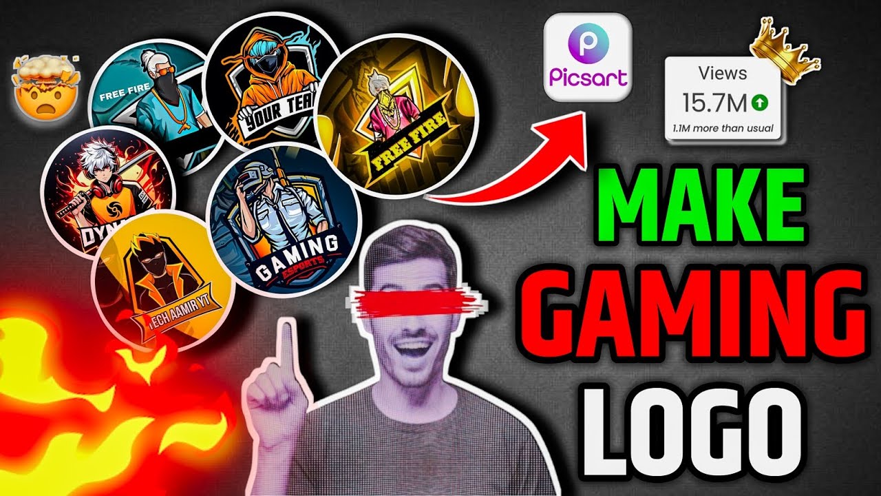 Logo kaise banaye | Gaming logo kaise banaye | How to make Logo | - YouTube
