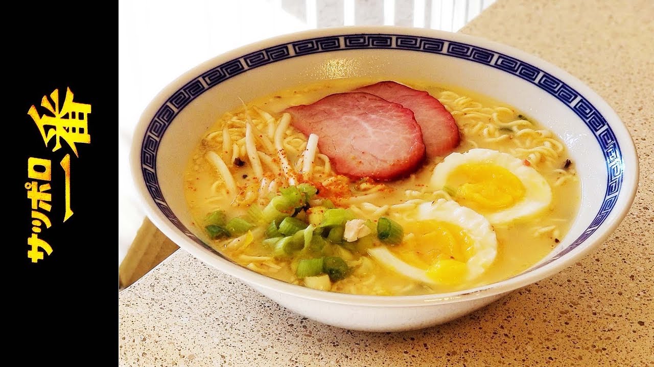 Sapporo Ichiban Mentaiko Tonkotsu - Instant Noodle Recipe Time - EP 251 ...