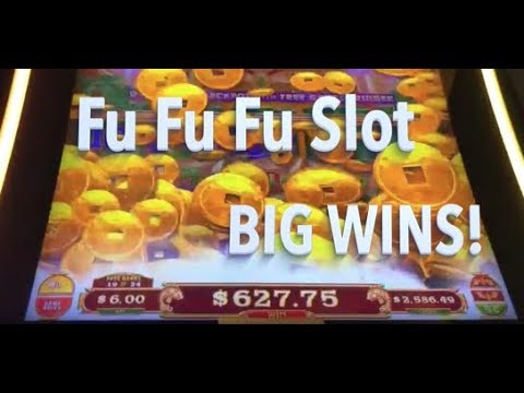 New Slot Machine: Fu Fu Fu - 2 BIG BONUS WINS! - YouTube