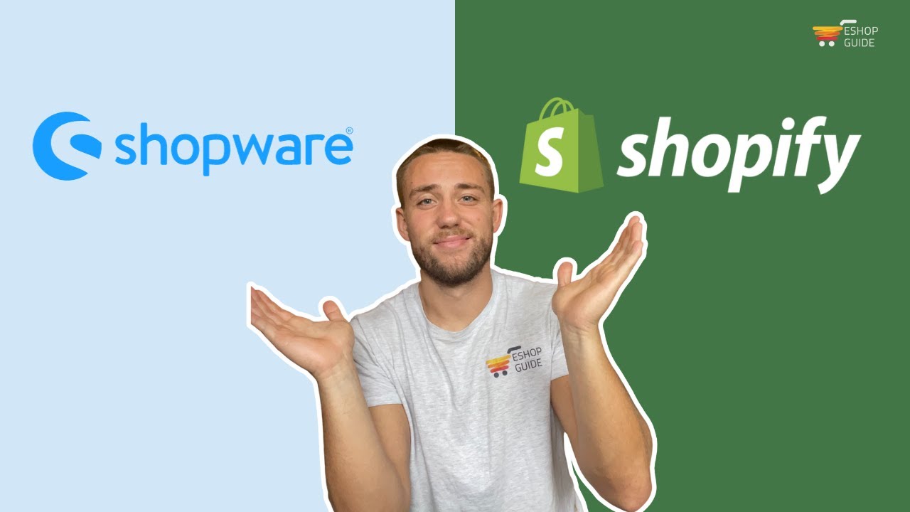 Shopify vs. Shopware 6 - Der Vergleich - YouTube
