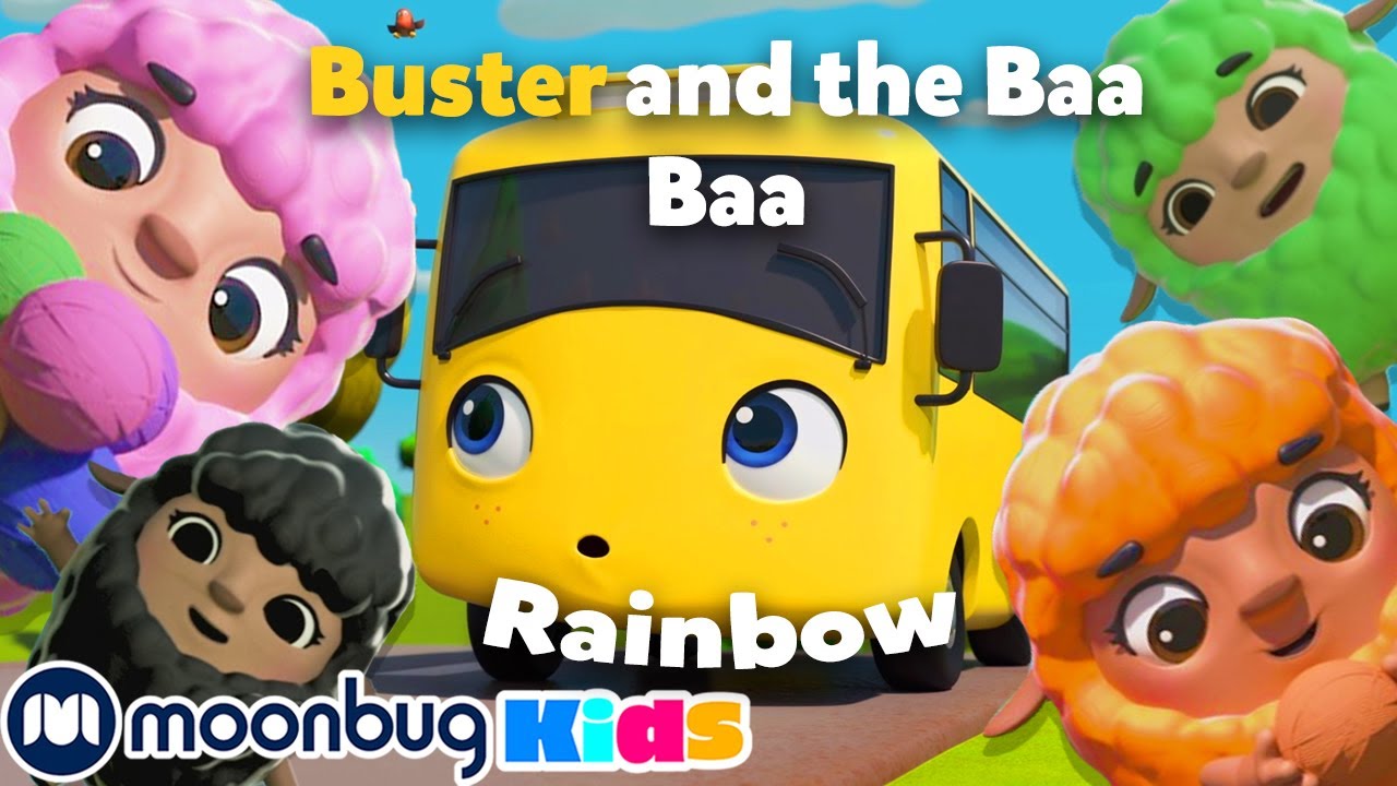 Buster and the Baa Baa Rainbow Sheep | Go Buster! | Kids Song | Stories ...