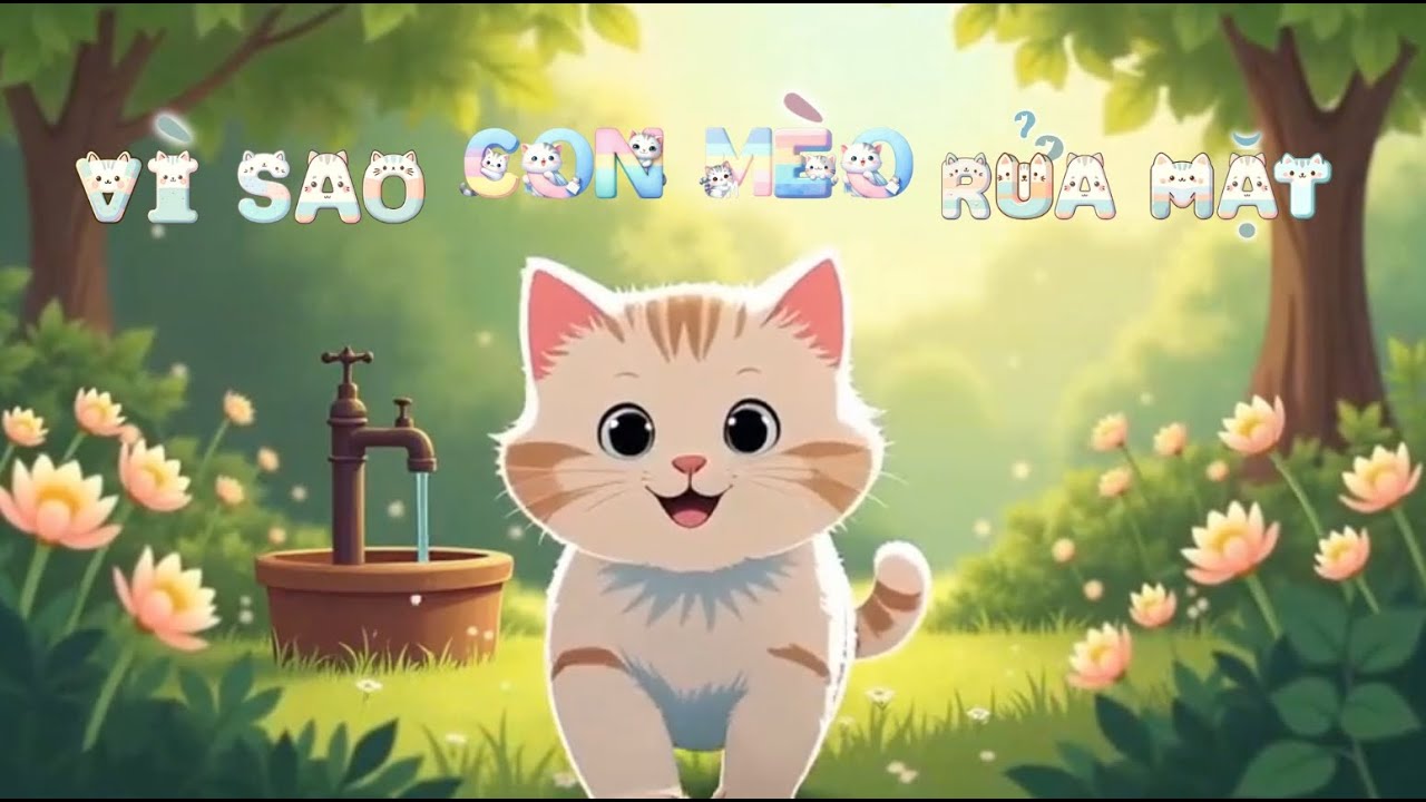 VÌ SAO CON MÈO RỬA MẶT - Chú mèo con - Meo Meo Meo - YouTube