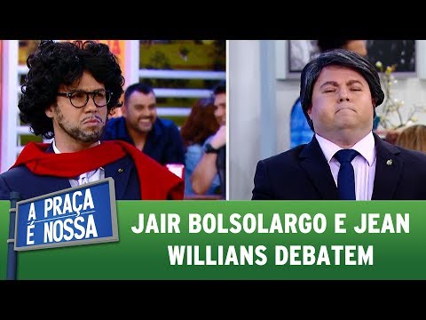 Jair Bolsolargo e Jean Willians debatem | A Praça É Nossa (20/07/17)