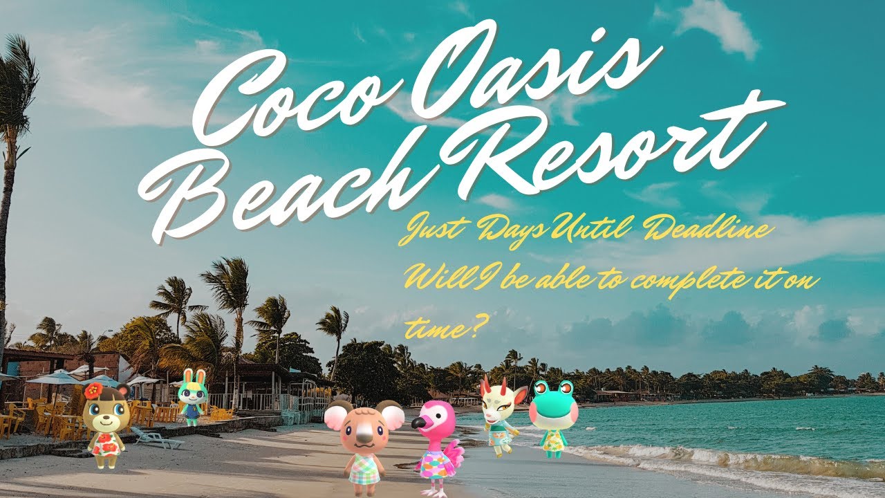 Finishing Coco Oasis Tropical Paradise - YouTube