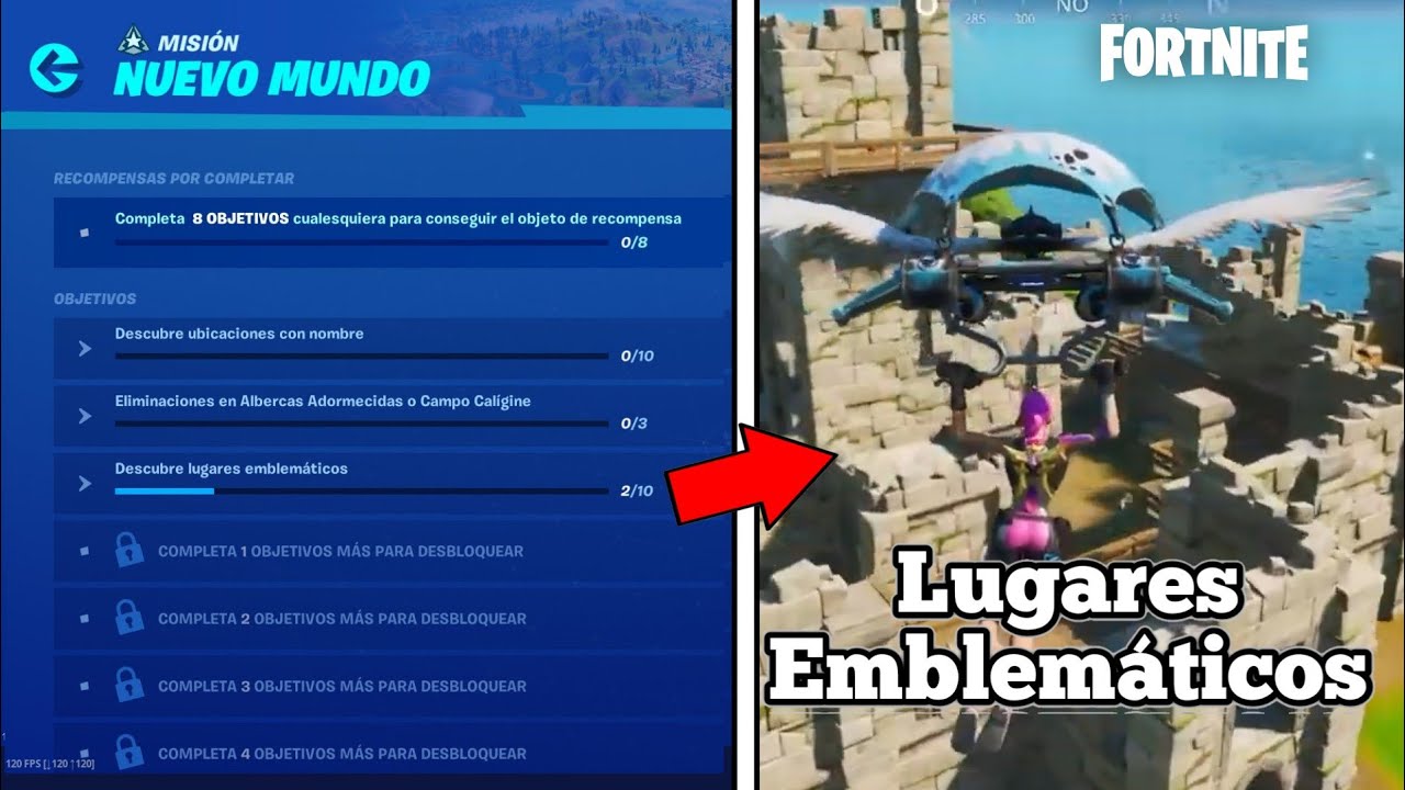Descubre Lugares Emblemáticos En Fortnite Capitulo 2 / Temporada 1 ...