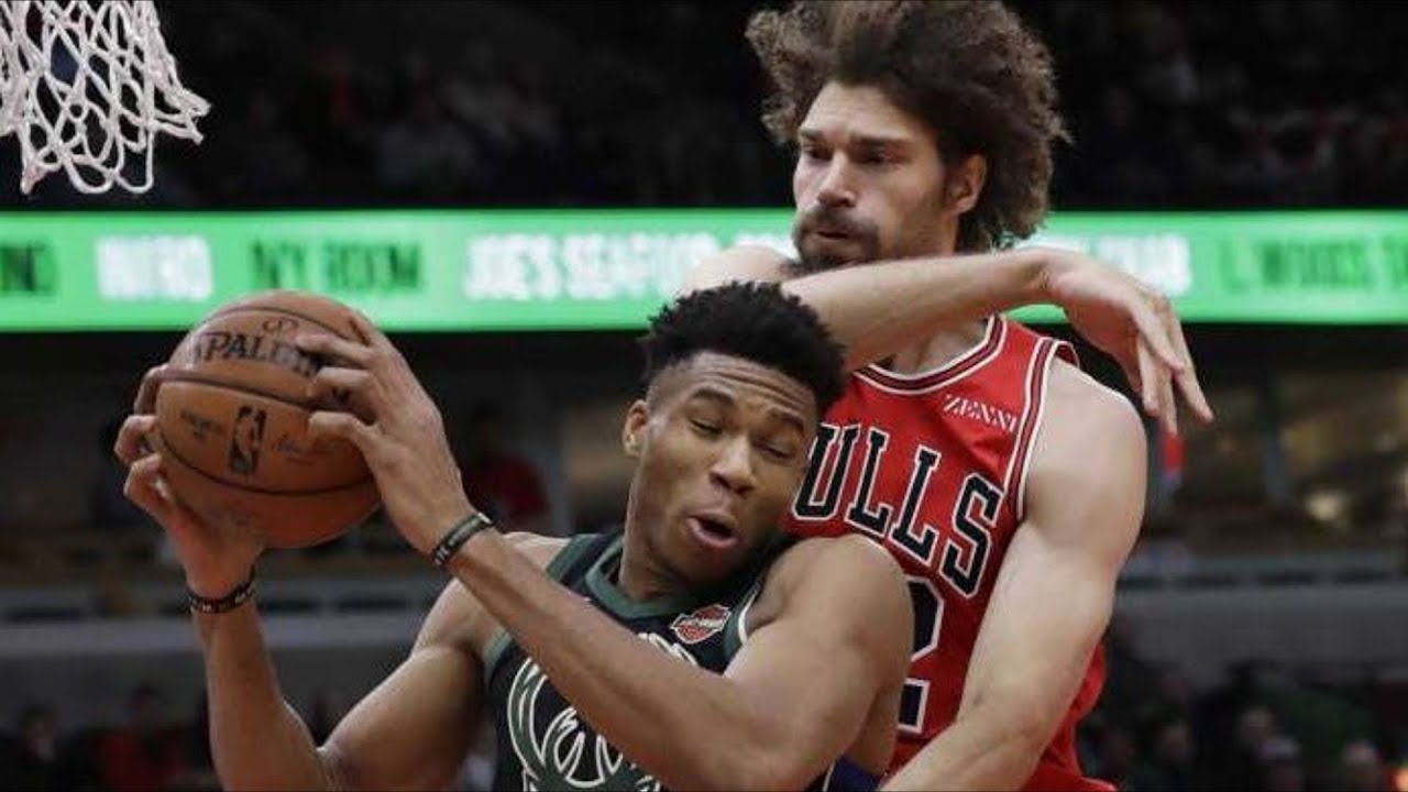 Giannis Abusing Spin Dunks! Brook vs Robin Lopez! 2018-19 NBA Season ...