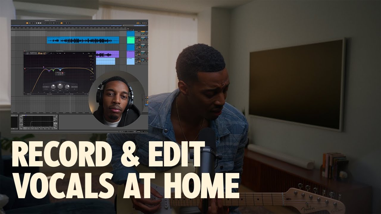 RECORD CLEAN SINGING VOCALS AT HOME 2024 - YouTube