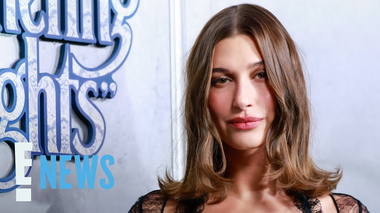 Hailey Bieber Rocks Risqué Look for Wuthering Heights Premiere | E ...