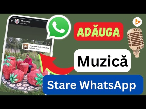 Cum să adaugi muzică la starea WhatsApp (UȘOR) ||  ADĂUGAȚI muzică la starea WhatsApp în SECONDE! 
