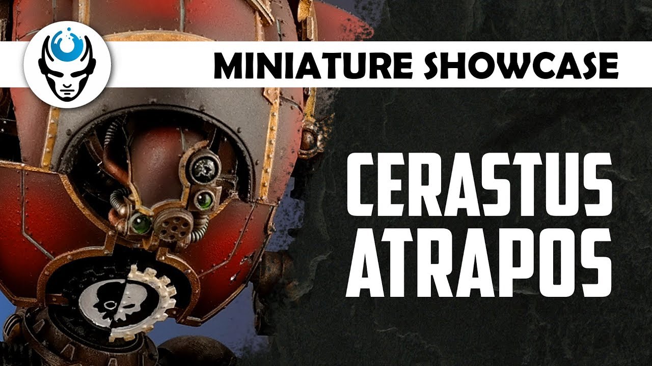 MECHANICUM CERASTUS KNIGHT - ATRAPOS - LVL 5 MINIATURE SHOWCASE 4K ...