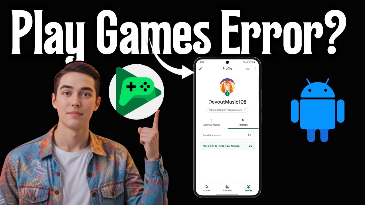 How To Fix Google Play Games Login Problem - Detailed Tutorial - YouTube