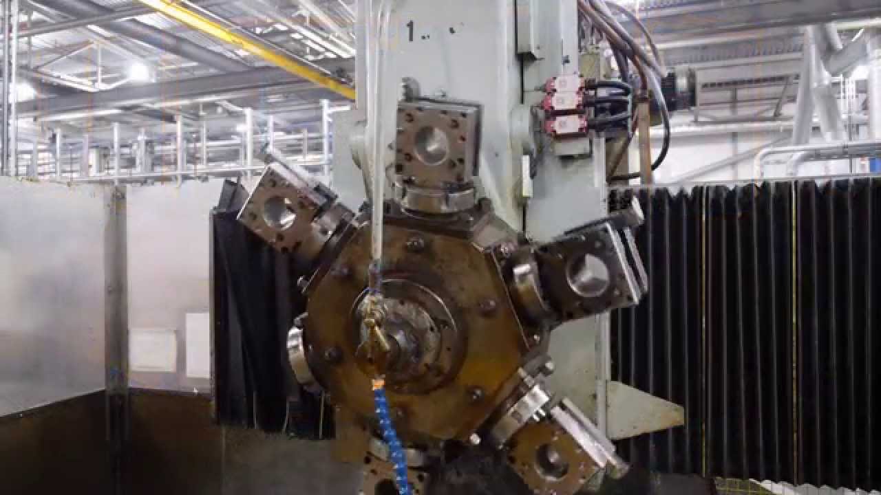 Webster & Bennett CNC 72" Vertical Boring & Turning Machine. - YouTube