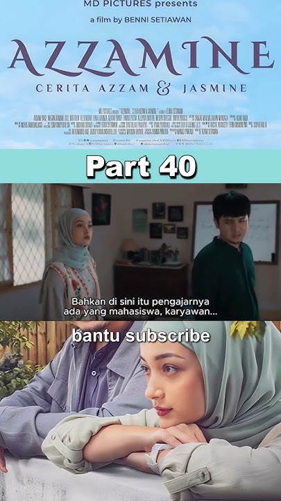 Jamine malu ketika ketahuan liatin Azzam | Azzamine Part 40 #azzamine - YouTube