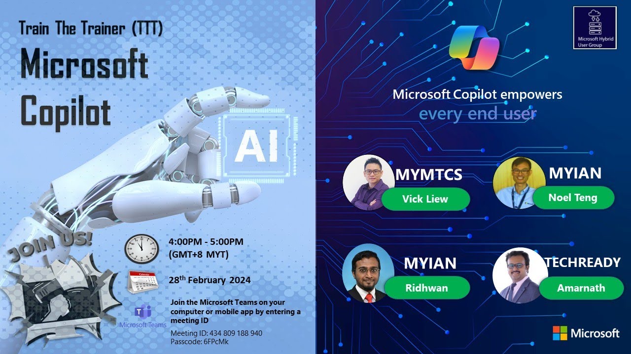 TTT Microsoft Copilot #2 Session - YouTube