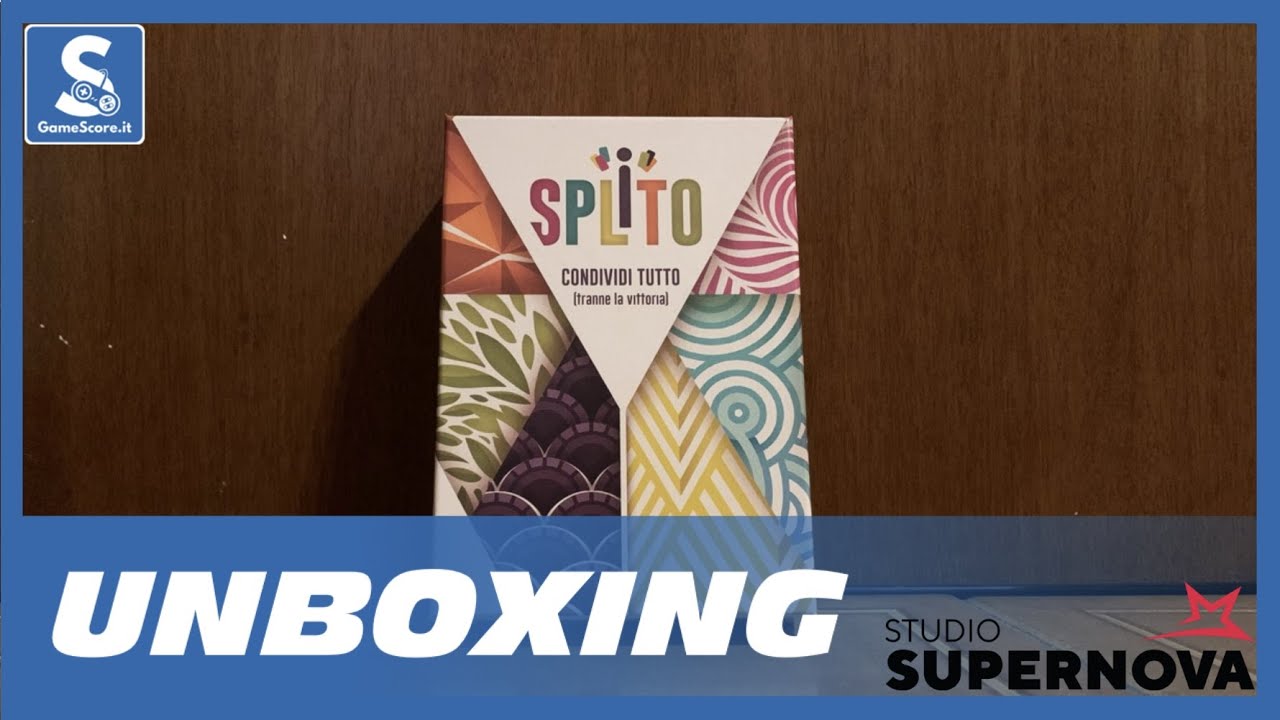 Splito: Condividi tutto (tranne la vittoria) | Unboxing ITA - YouTube