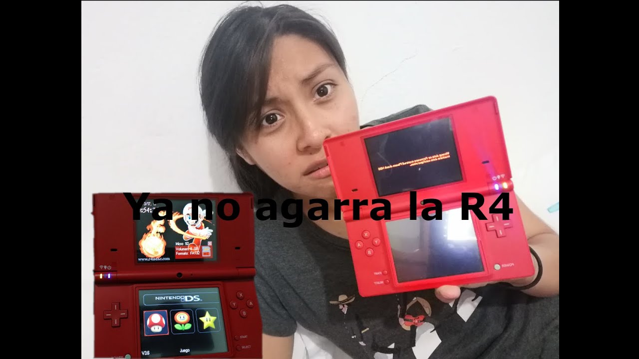 r4 error, Nintendo solución fácil y rápido - YouTube