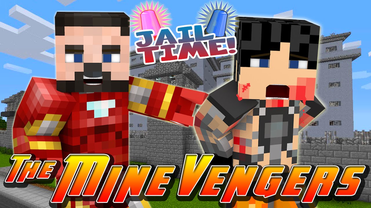 Minecraft MineVengers - IRON MAN GETS ATTACKED!! - YouTube