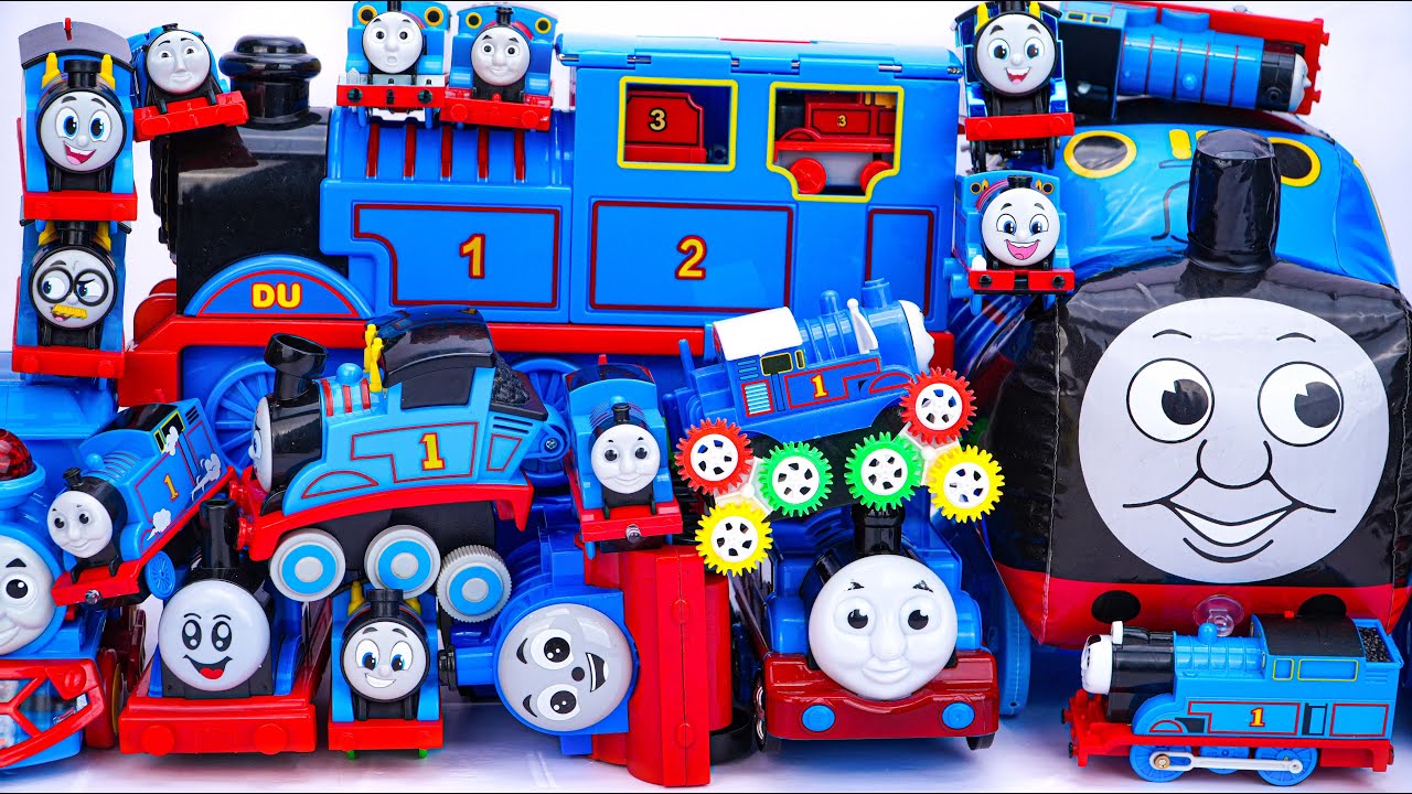 Thomas & Friends Track Toys Collection ASMR| Universal Wheel Thomas ...